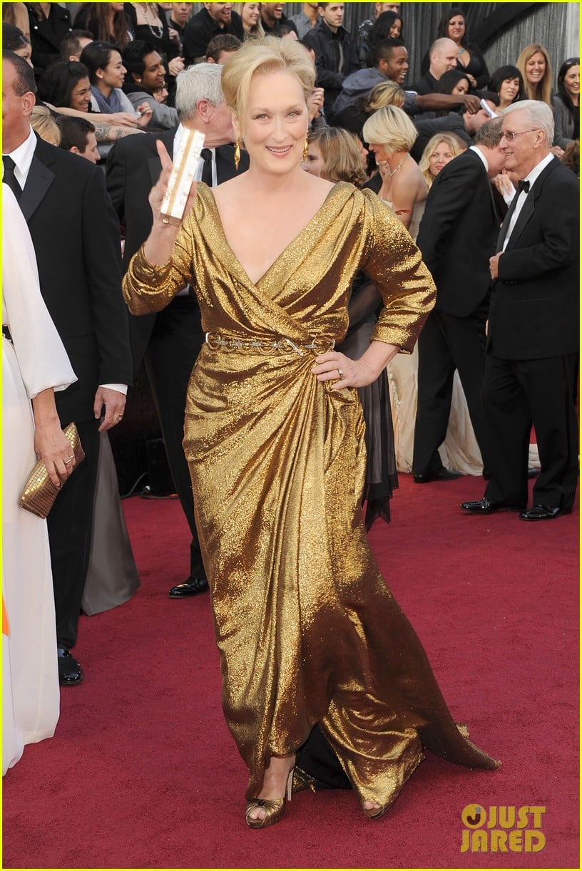 Meryl Streep - Oscars 2012 Red Carpet: Photo 2633536 | Meryl Streep ...