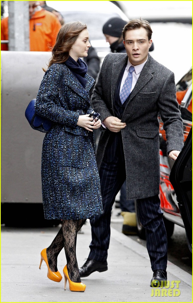 Leighton Meester & Ed Westwick: 'Gossip Girl' Duo!: Photo 2636510 | Ed ...