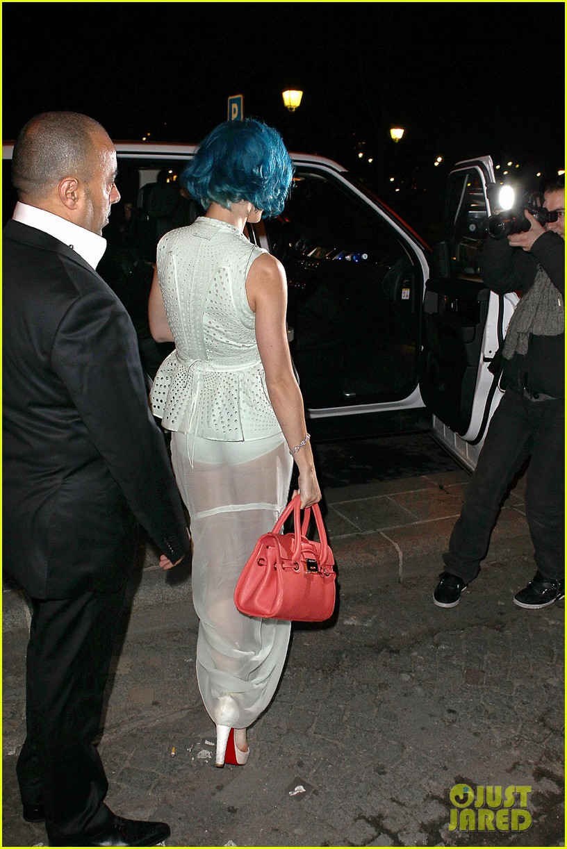 Katy Perry: Sheer Fashion Week Outfit!: Photo 2635046 | Katy Perry ...