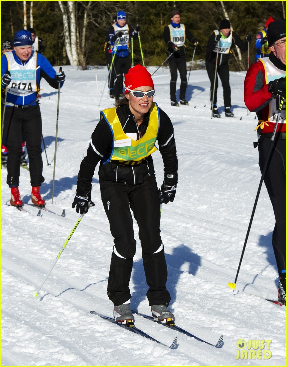 Pippa Middleton Completes Ski Marathon in Sweden: Photo 2636189 | Pippa ...