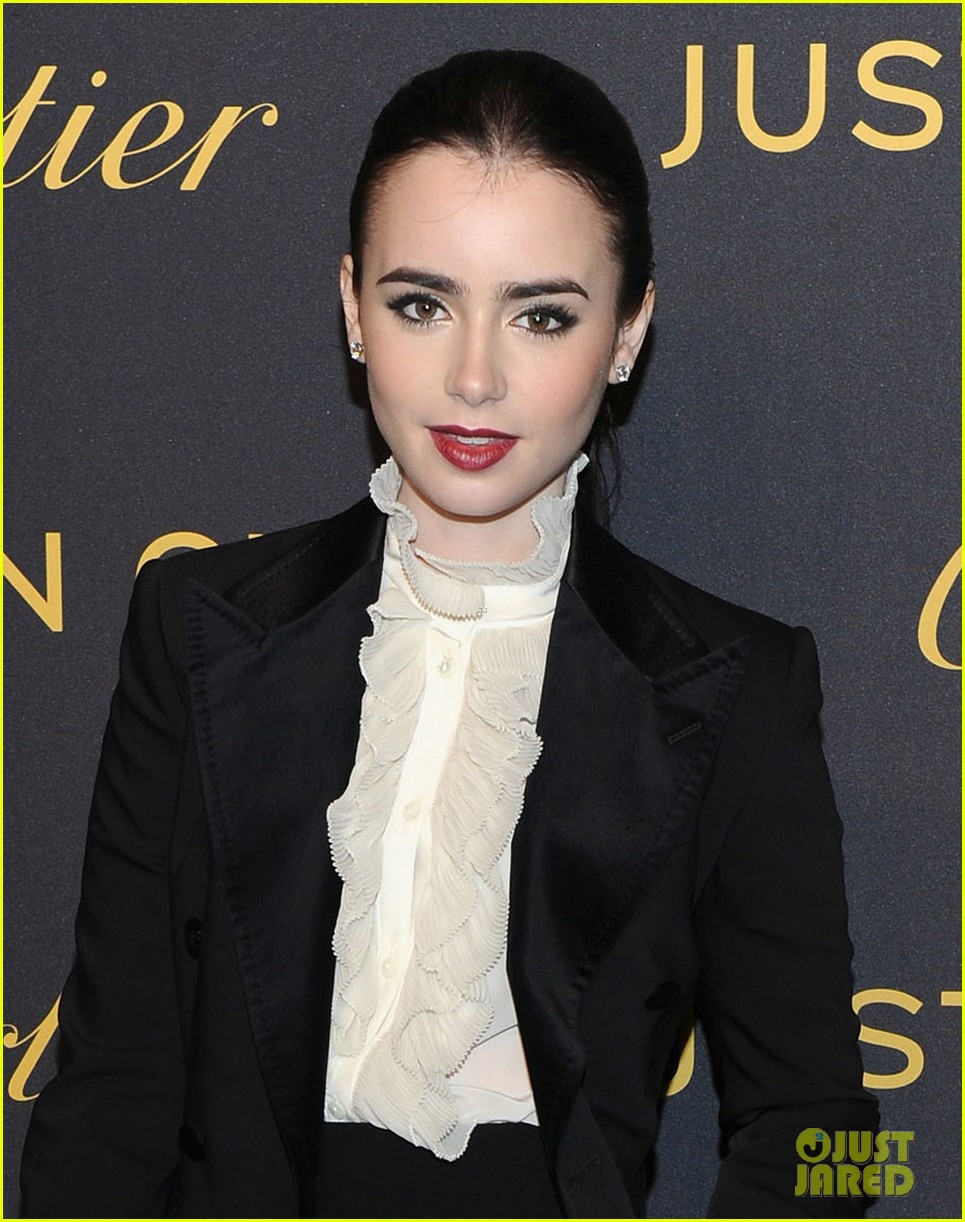 Lily Collins: Cartier in the 70s Party!: Photo 2648381 | Lily Collins ...