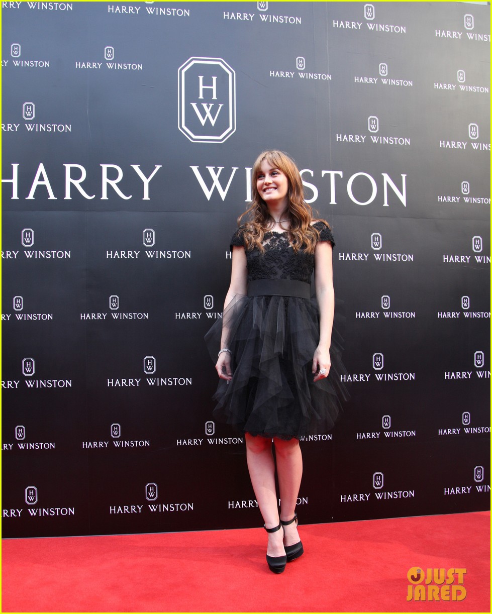 Leighton Meester: Harry Winston Shanghai with Ed Westwick!: Photo ...