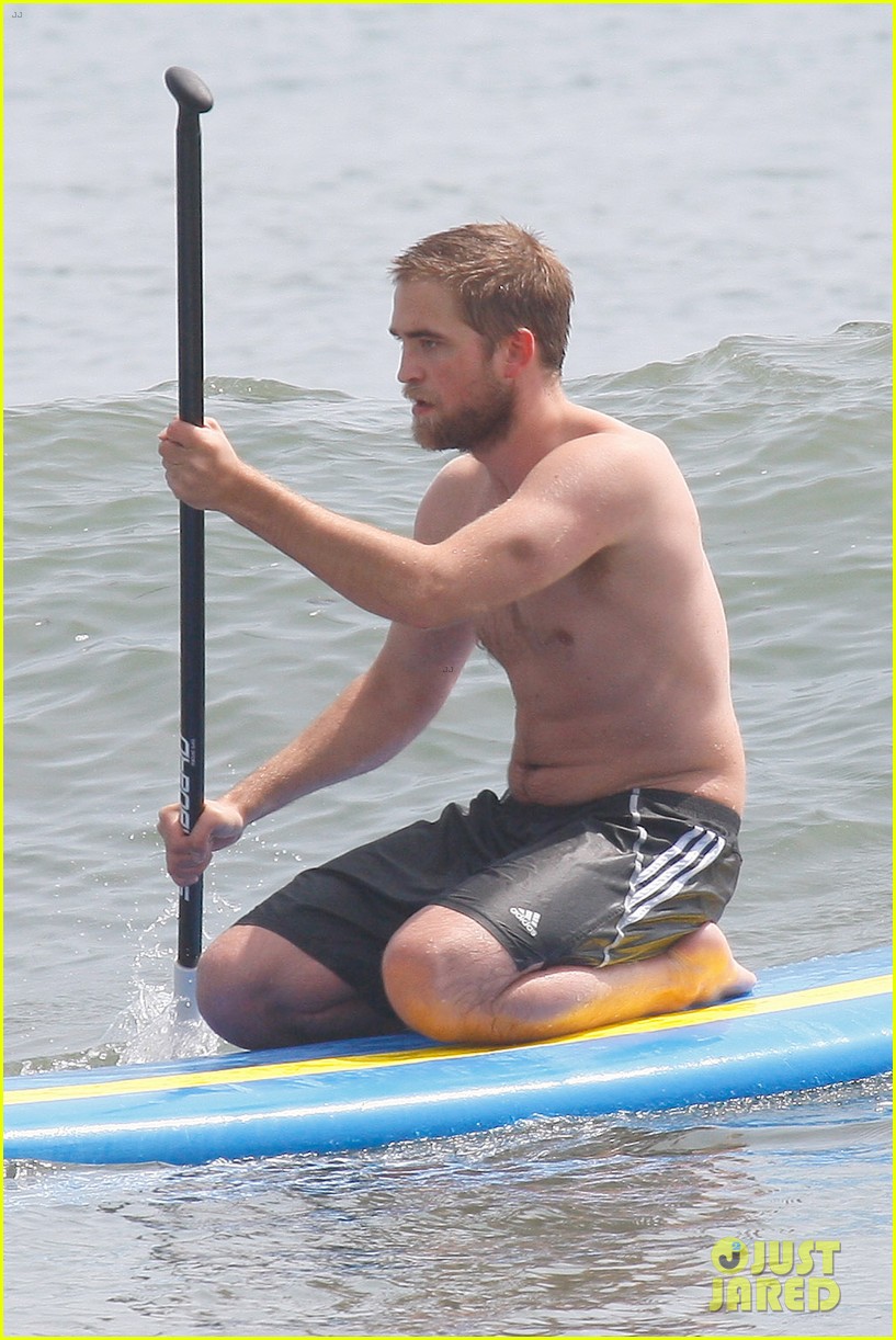 Robert Pattinson Beach