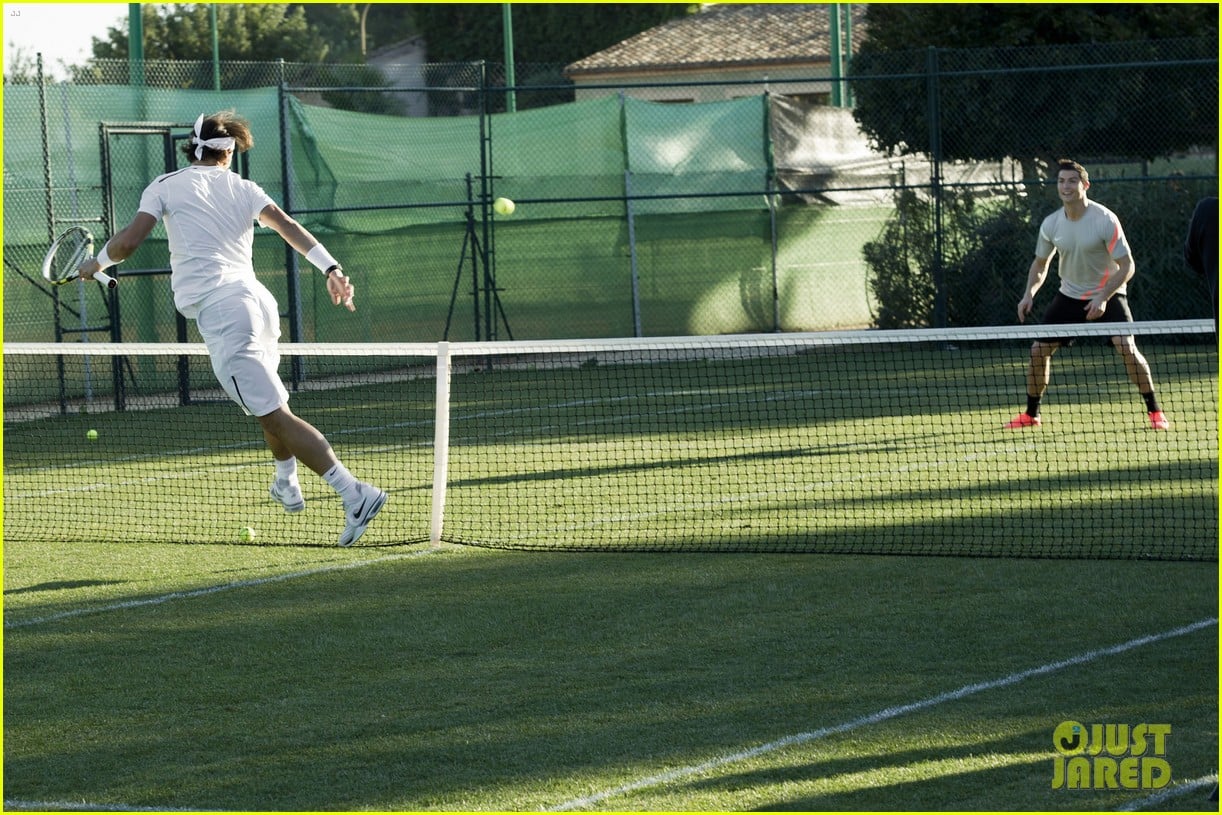 Cristiano Ronaldo & Rafael Nadal Battle It Out for Nike: Photo 2644124 ...