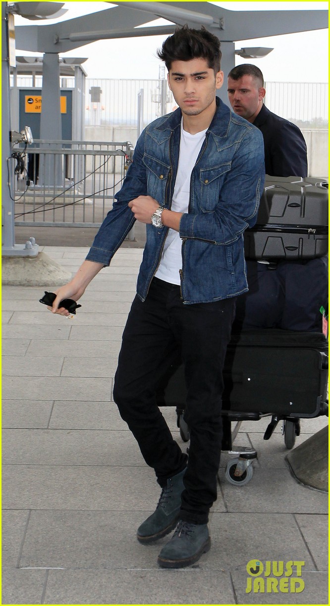 One Direction Heads out of Heathrow: Photo 2664977 | Photos | Just ...