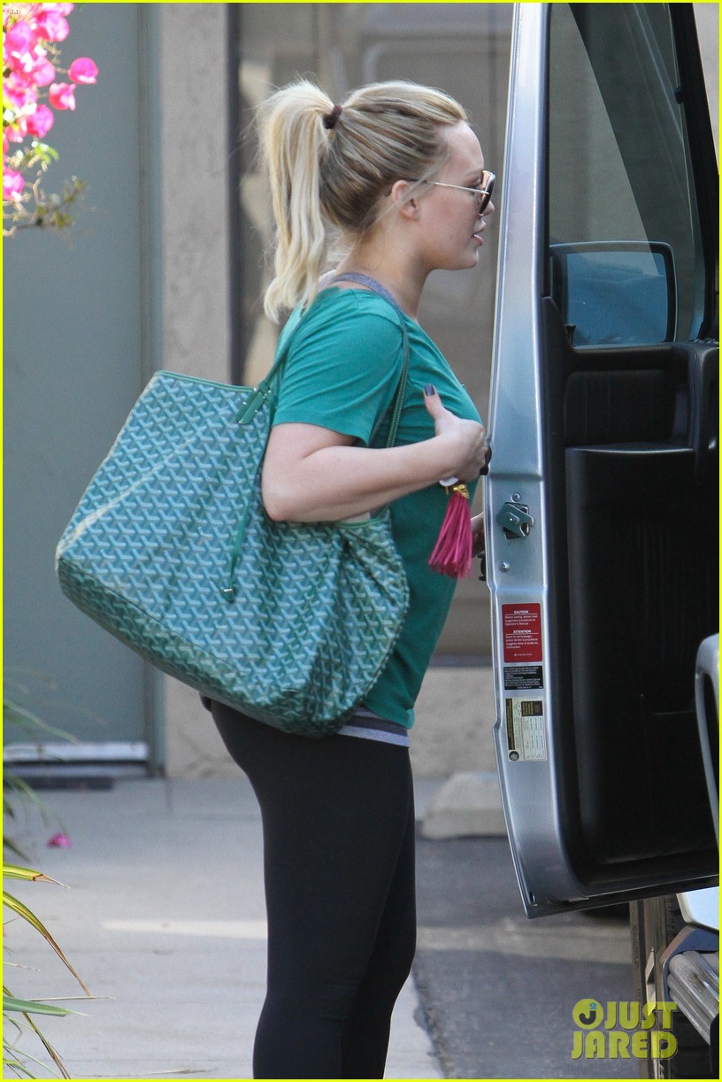 Hilary Duff to Harley Pasternak: Thanks for the Workout!: Photo 2668605 ...