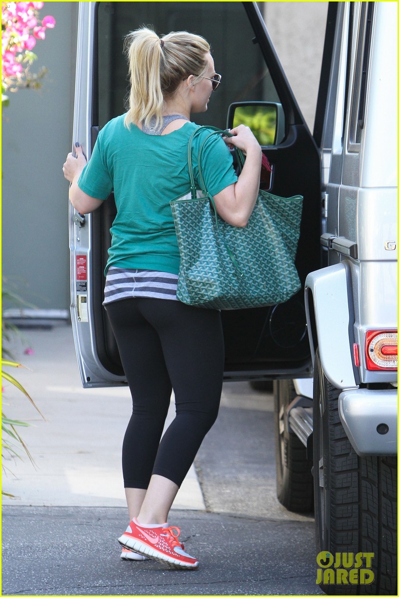 Hilary Duff to Harley Pasternak: Thanks for the Workout!: Photo 2668608 ...