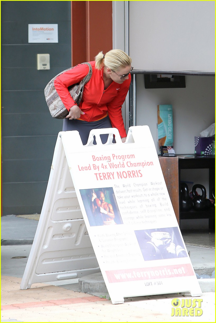 Katherine Heigl: Boxing Lessons with Terry Norris!: Photo 2656514 ...