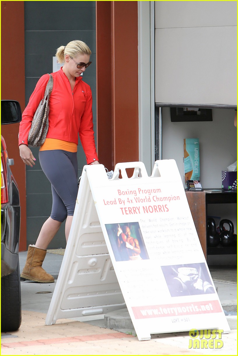 Katherine Heigl: Boxing Lessons with Terry Norris!: Photo 2656515 ...