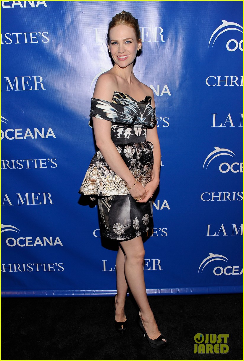 January Jones: 'La Revolution Bleue' Screening: Photo 2656830 ...