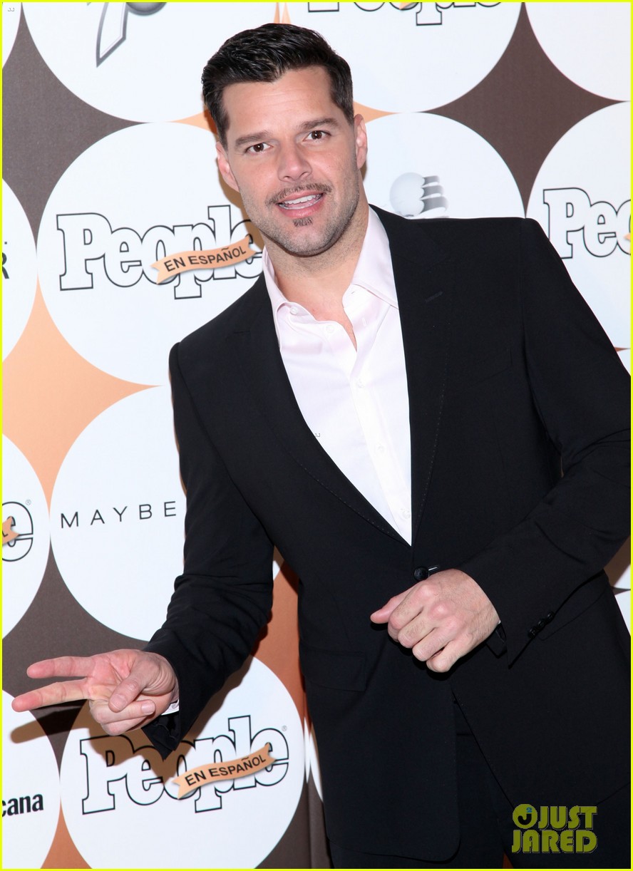 Ricky Martin & Naya Rivera: 'People en Espanol' Beautiful Party!: Photo ...