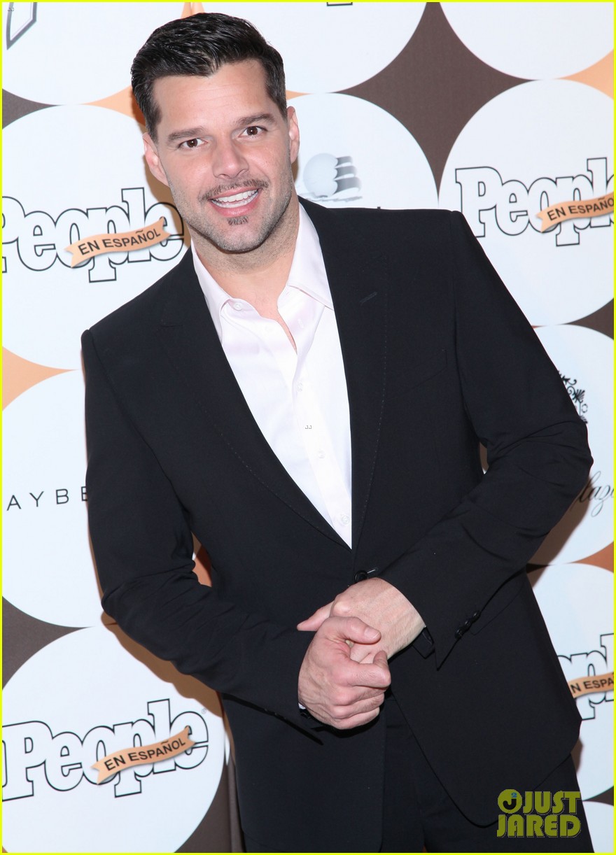 Ricky Martin & Naya Rivera: 'People en Espanol' Beautiful Party!: Photo ...