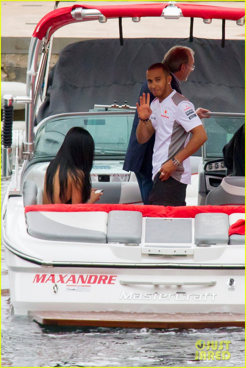 Nicole Scherzinger: Boat Ride with Lewis Hamilton: Photo 2667071 ...