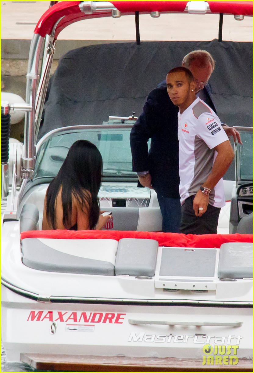 Nicole Scherzinger: Boat Ride with Lewis Hamilton: Photo 2667072 ...