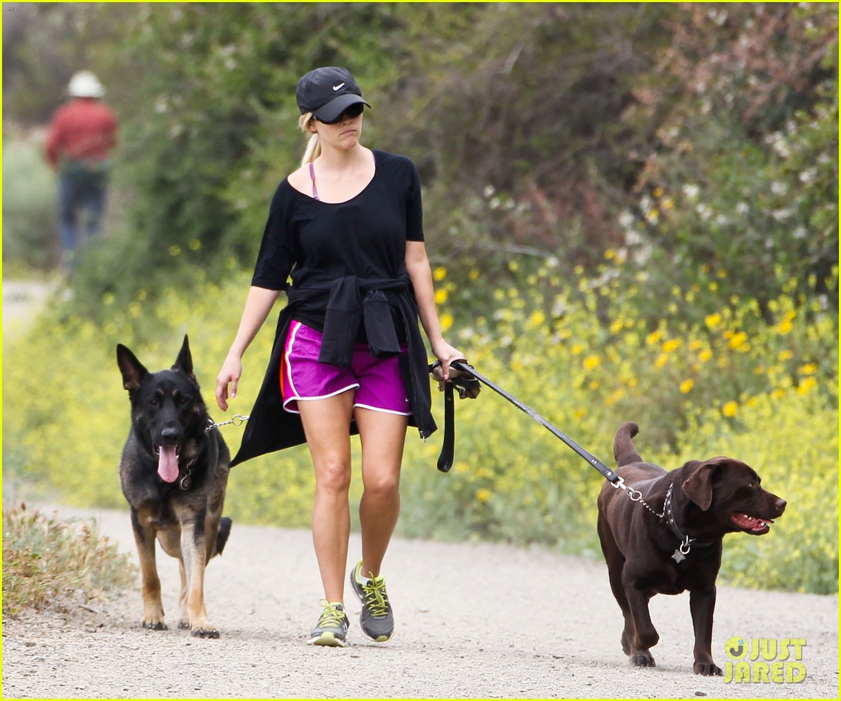 Reese Witherspoon Walks the Dogs Before Leaving L.A.: Photo 2657167 ...