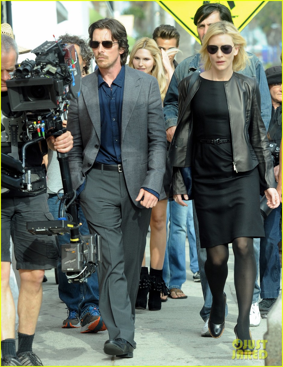 Christian Bale & Cate Blanchett: 'Knight of Cups' Set!: Photo 2674804 ...