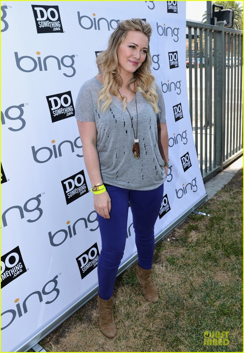 Hilary Duff & Teresa Palmer: Do Something with Bing!: Photo 2669288 ...