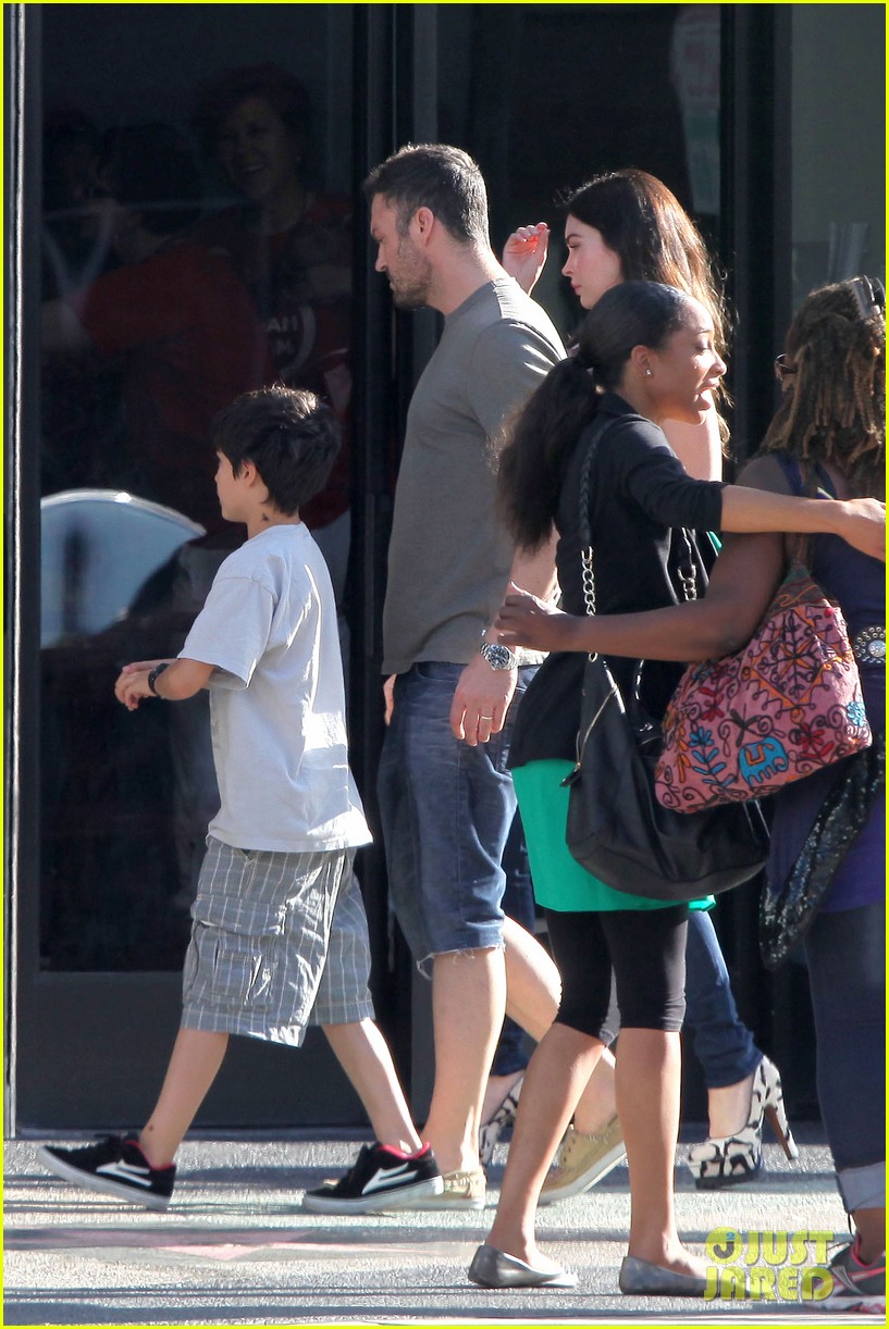 Megan Fox: Father's Day Mass with Brian Austin Green: Photo 2676479 ...