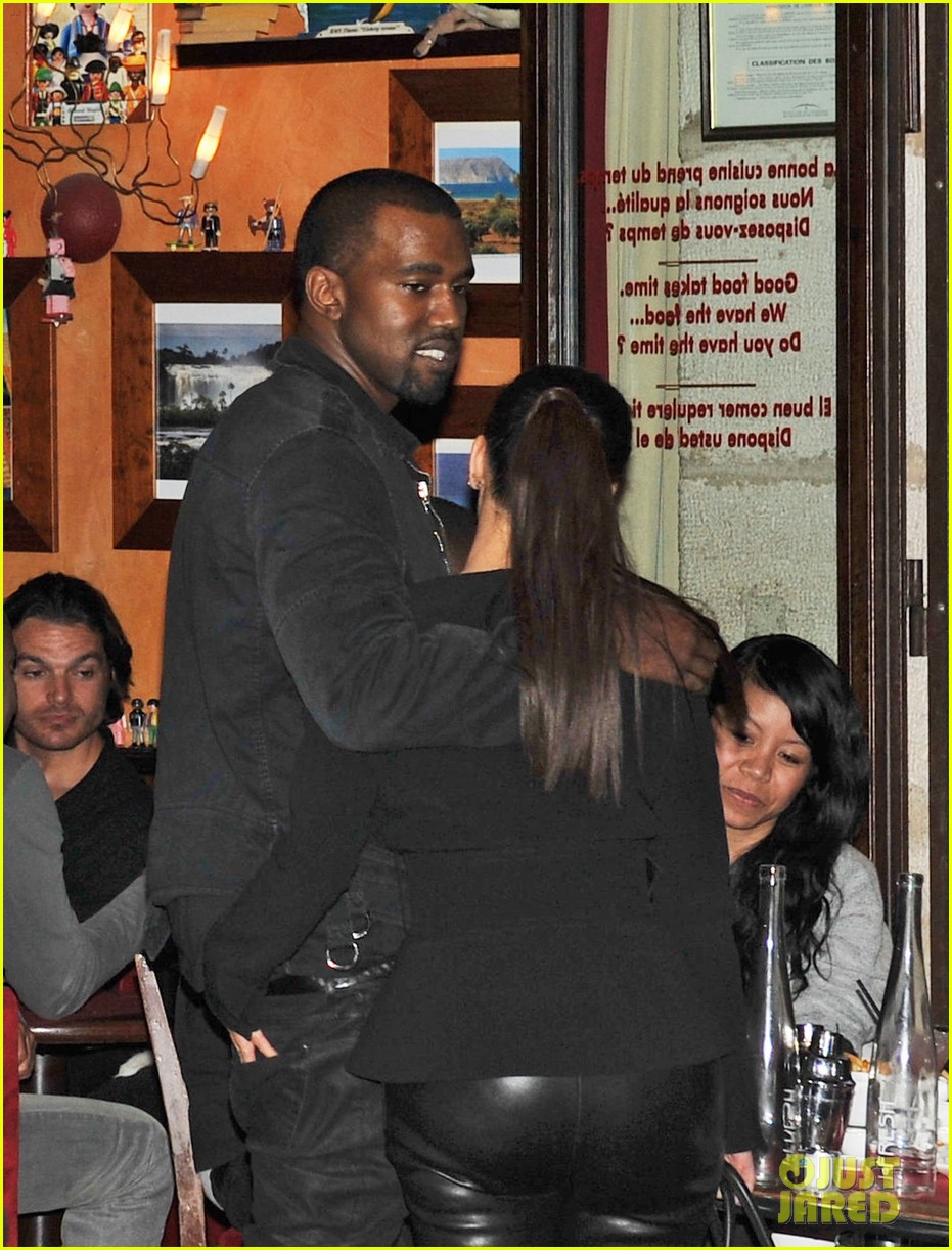 Kim Kardashian & Kanye West: Parisian Pair!: Photo 2676731 | Kanye West ...