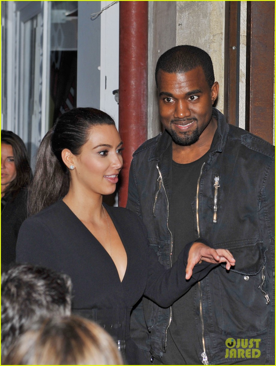 Kim Kardashian & Kanye West: Parisian Pair!: Photo 2676733 | Kanye West ...