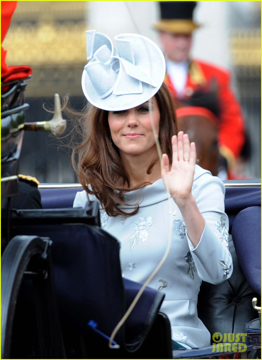 Prince William & Duchess Kate: Trooping the Colour Ceremony: Photo ...