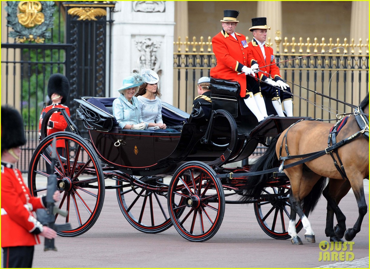 Prince William & Duchess Kate: Trooping the Colour Ceremony: Photo ...