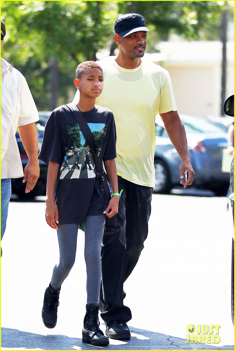 Willow Smith: Menchies with Dad Will: Photo 2677587 | Will Smith ...