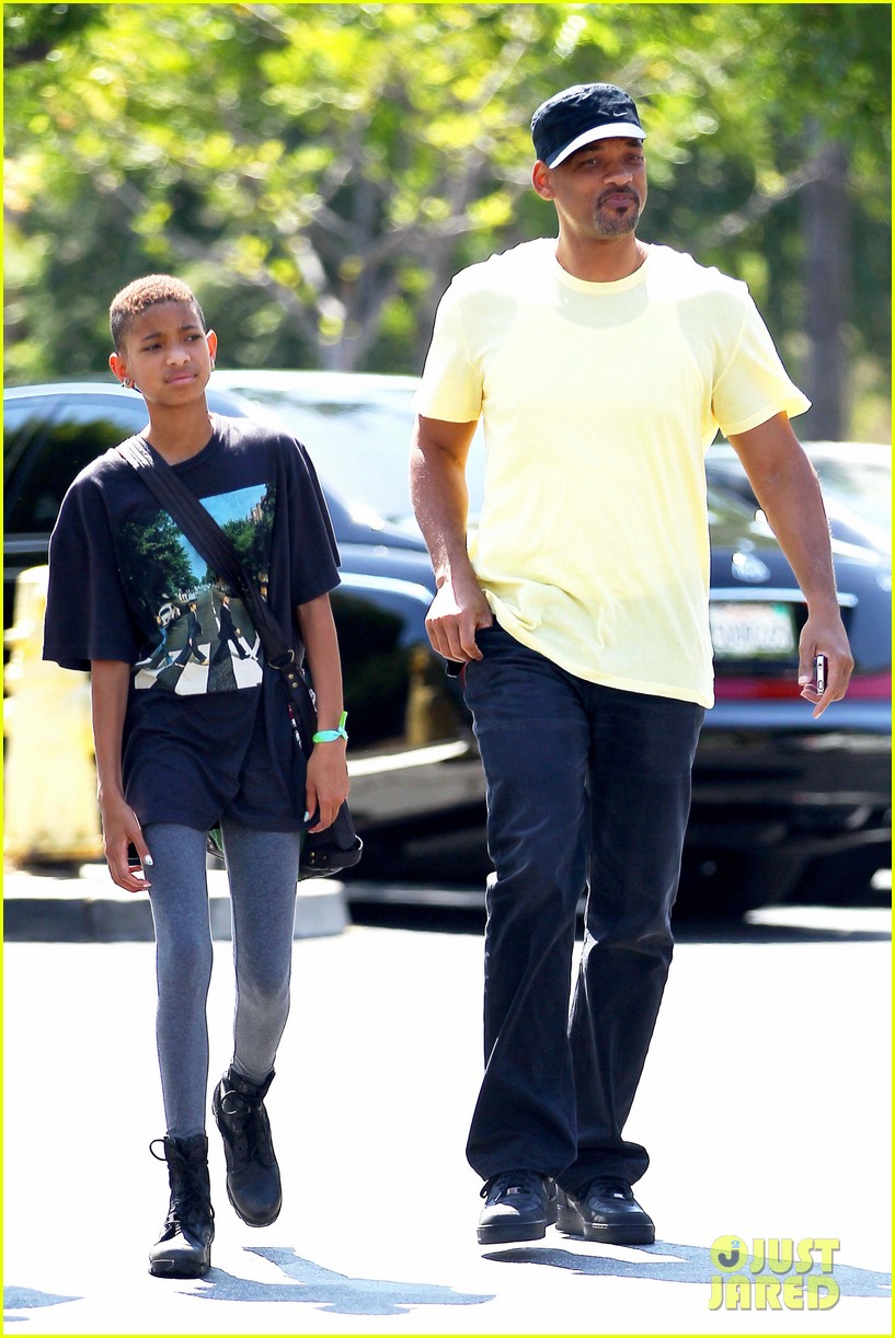 Willow Smith: Menchies with Dad Will: Photo 2677599 | Will Smith ...