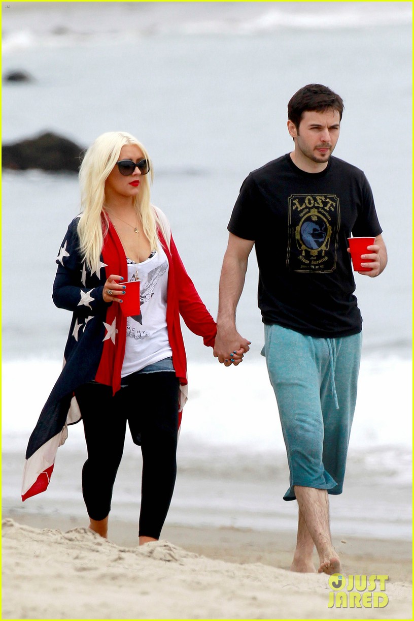 Christina Aguilera & Matthew Rutler: 4th of July with Max!: Photo ...
