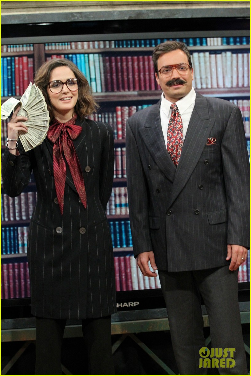 Rose Byrne: 'Late Night with Jimmy Fallon' Visit!: Photo 2685370 ...