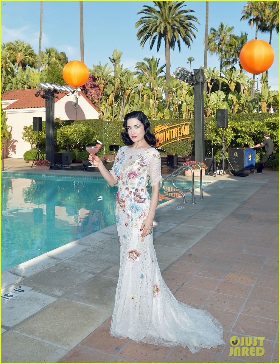 Dita Von Teese: Cointreau Poolside Launch!: Photo 2686321 | Dita Von ...
