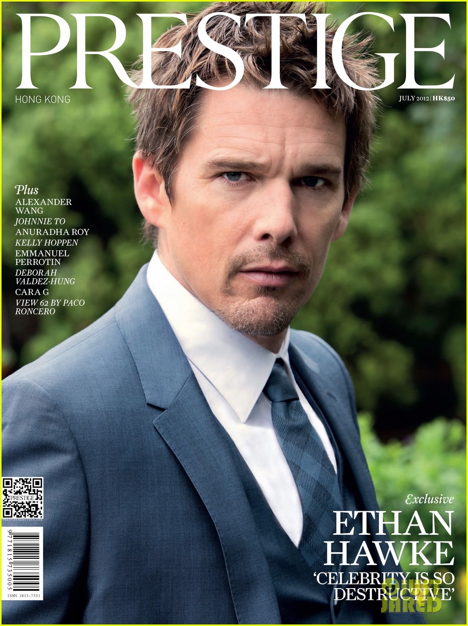 Ethan Hawke Covers 'Prestige Hong Kong' July 2012: Photo 2690395 ...