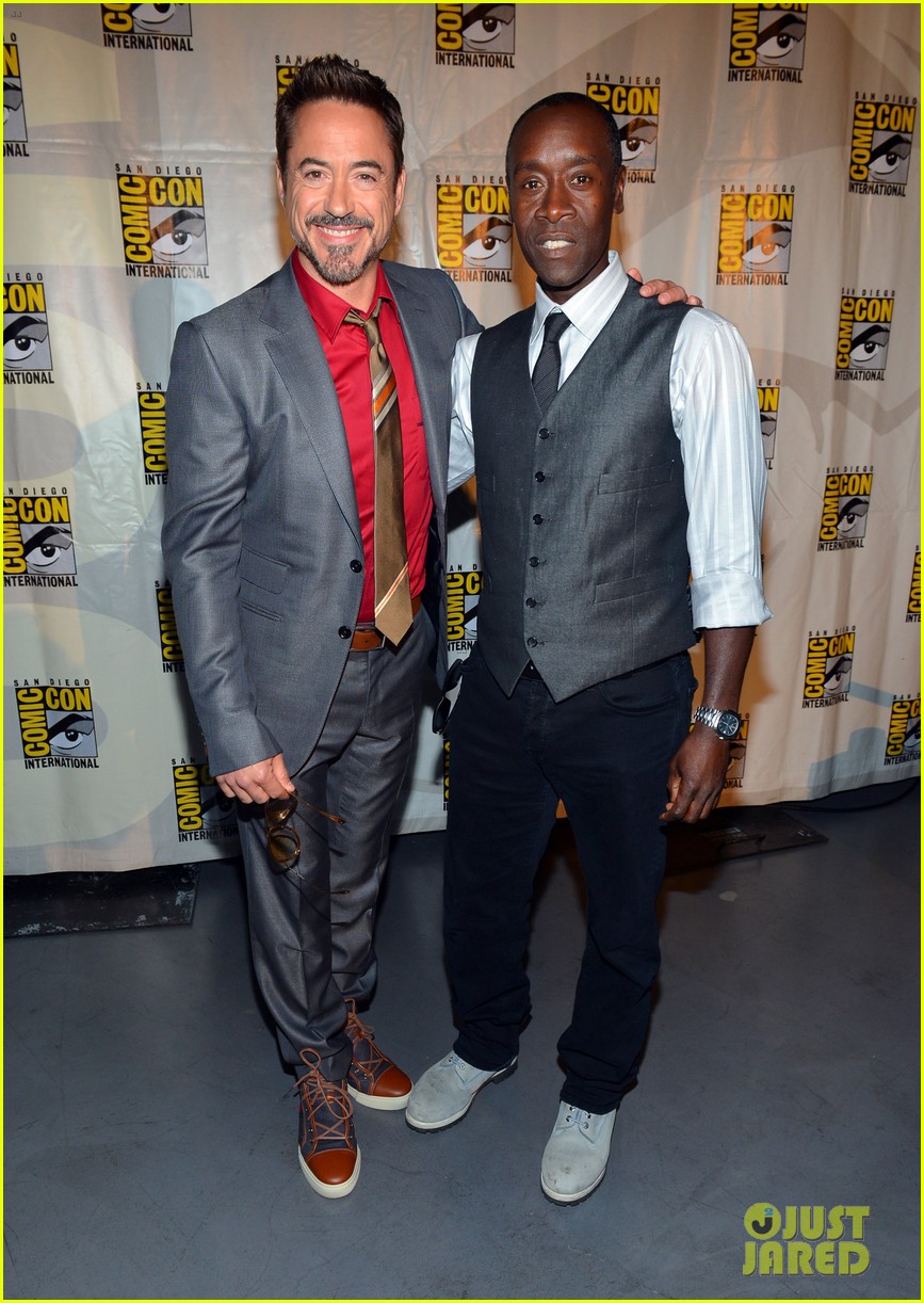 Robert Downey Jr. & Don Cheadle: Marvel Panel at Comic-Con!: Photo ...