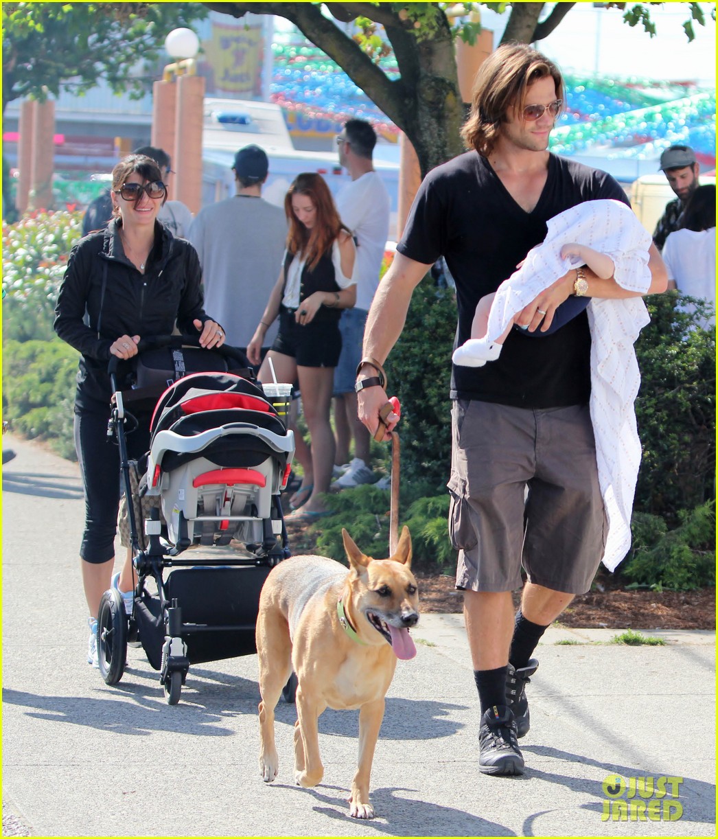 Jared Padalecki: Food Festival with Genevieve & Thomas!: Photo 2694186 ...