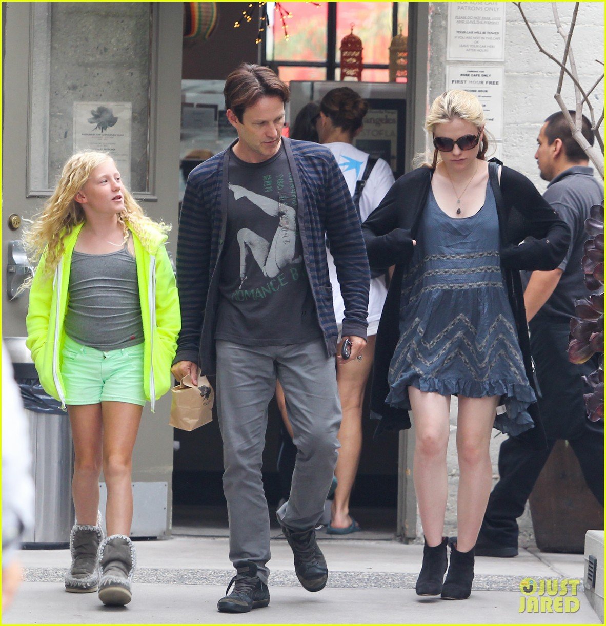 Anna Paquin & Stephen Moyer: Lunch with Lilac!: Photo 2686719 | Anna ...