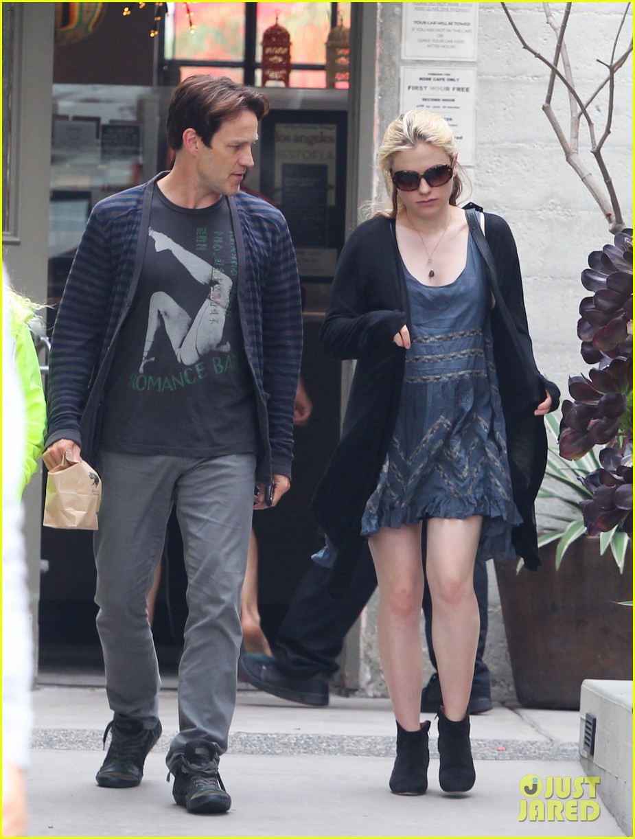 Anna Paquin & Stephen Moyer: Lunch with Lilac!: Photo 2686727 | Anna ...