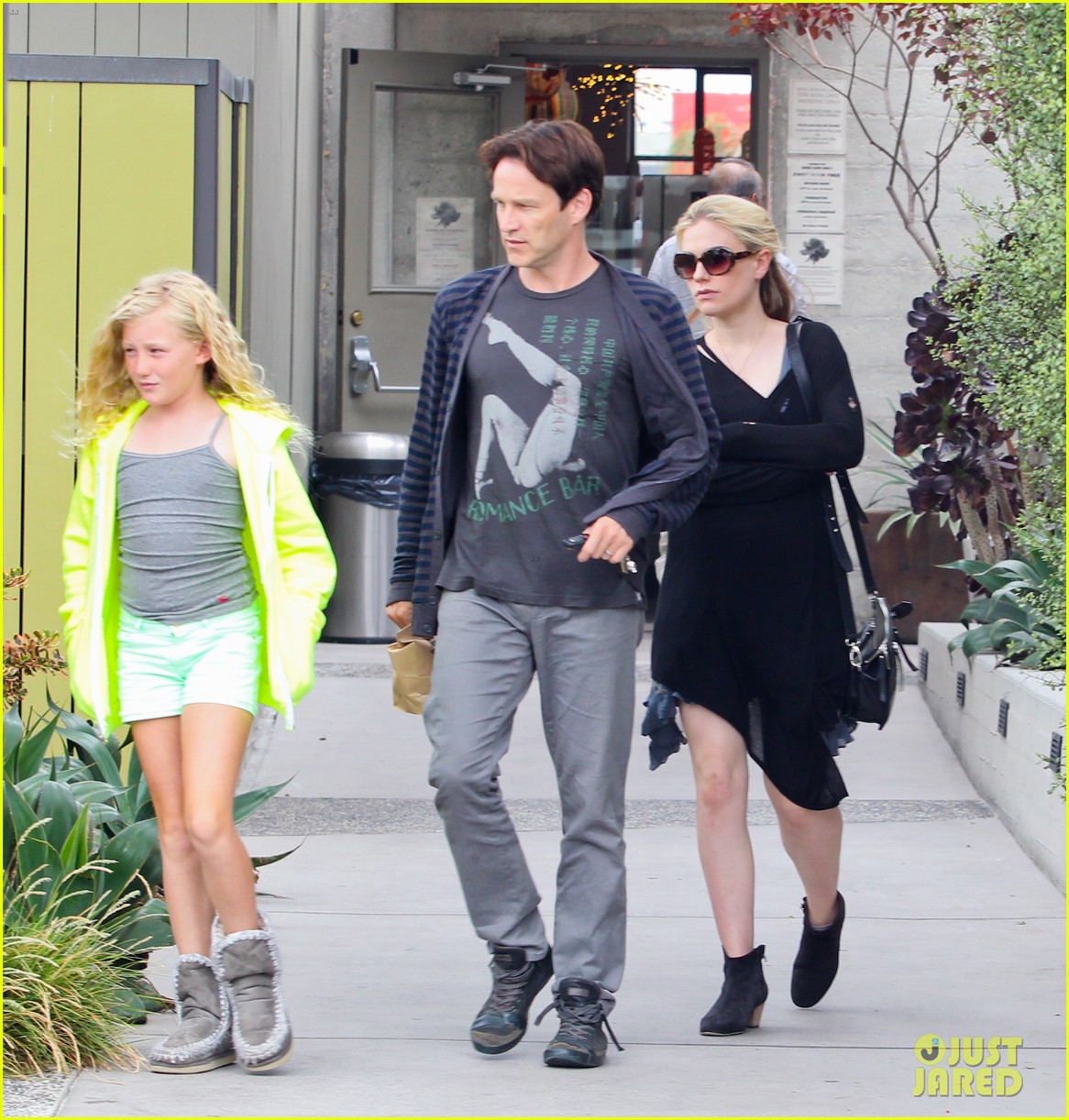 Anna Paquin & Stephen Moyer: Lunch with Lilac!: Photo 2686740 | Anna ...