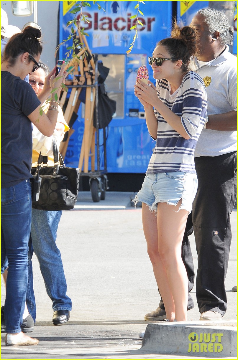 Emmy Rossum: Ice Cream Cone Cutie!: Photo 2692898 | Emmy Rossum ...