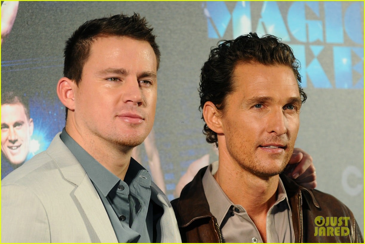 Channing Tatum & Matthew McConaughey: 'Magic Mike' Germany Photo Call ...