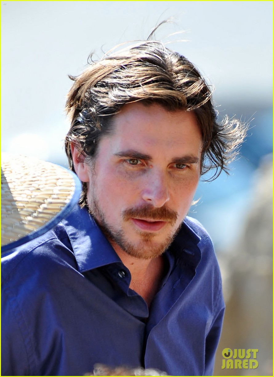 Christian Bale & Isabel Lucas: 'Knight' Duo!: Photo 2700206 | Christian ...
