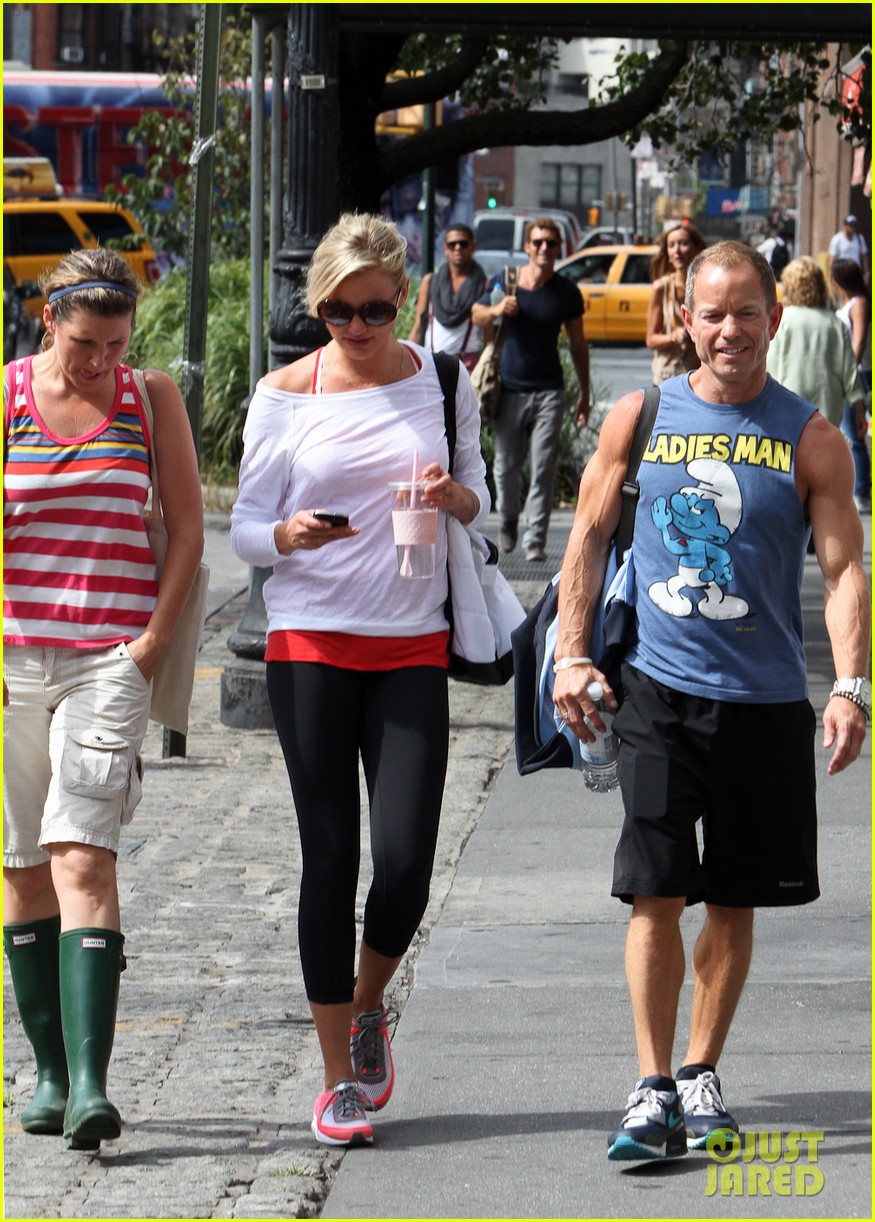 Cameron Diaz: Big Apple Workout!: Photo 2709544 | Cameron Diaz Photos ...