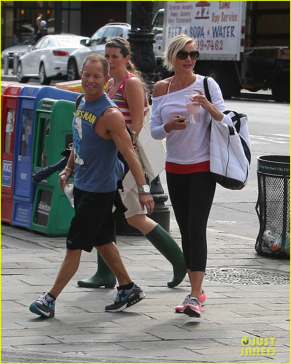 Cameron Diaz: Big Apple Workout!: Photo 2709545 | Cameron Diaz Photos ...