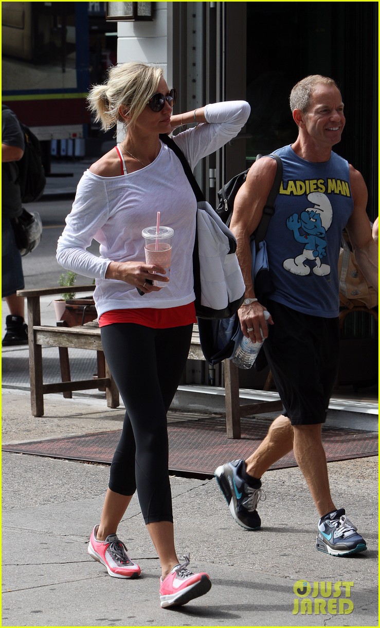 Cameron Diaz: Big Apple Workout!: Photo 2709567 | Cameron Diaz Photos ...