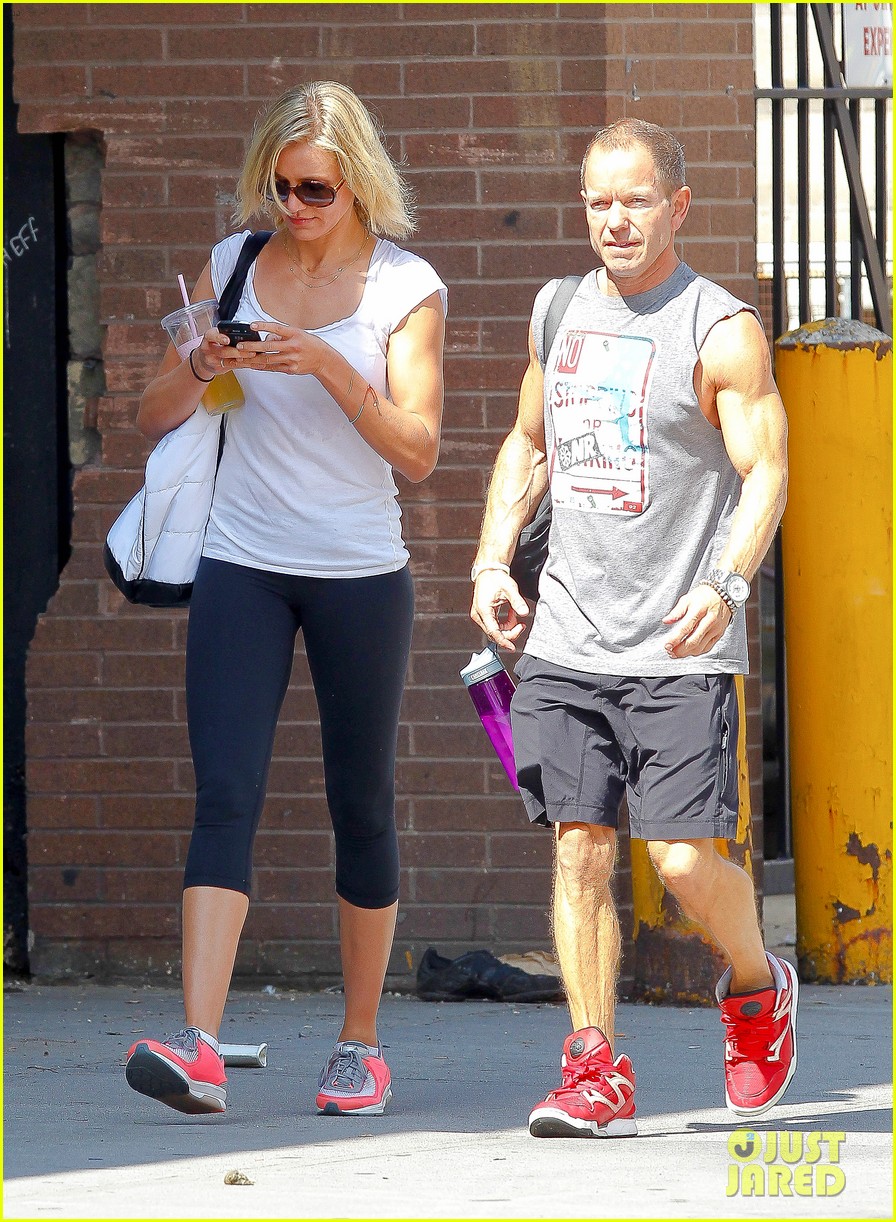 Cameron Diaz: Fitness Fun in the Big Apple!: Photo 2709922 | Cameron ...