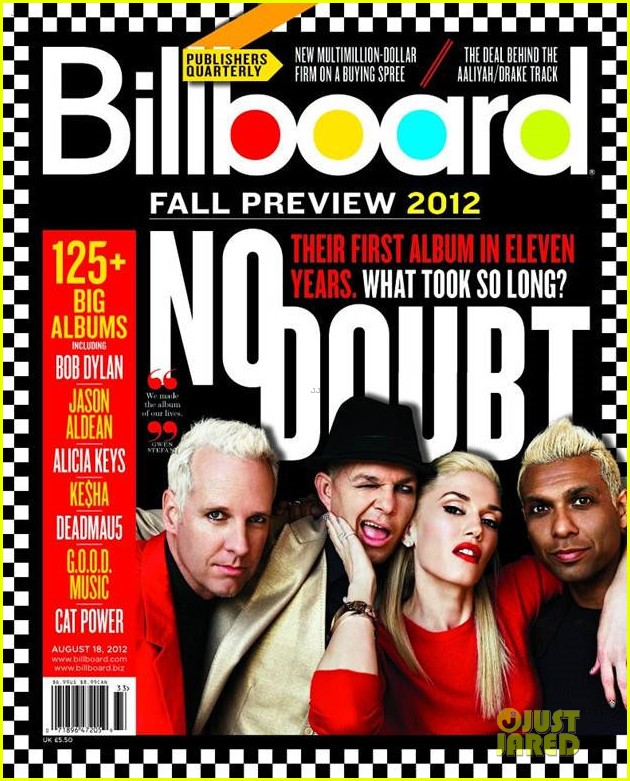 No Doubt Covers 'Billboard' Fall Music Preview 2012: Photo 2702212 ...