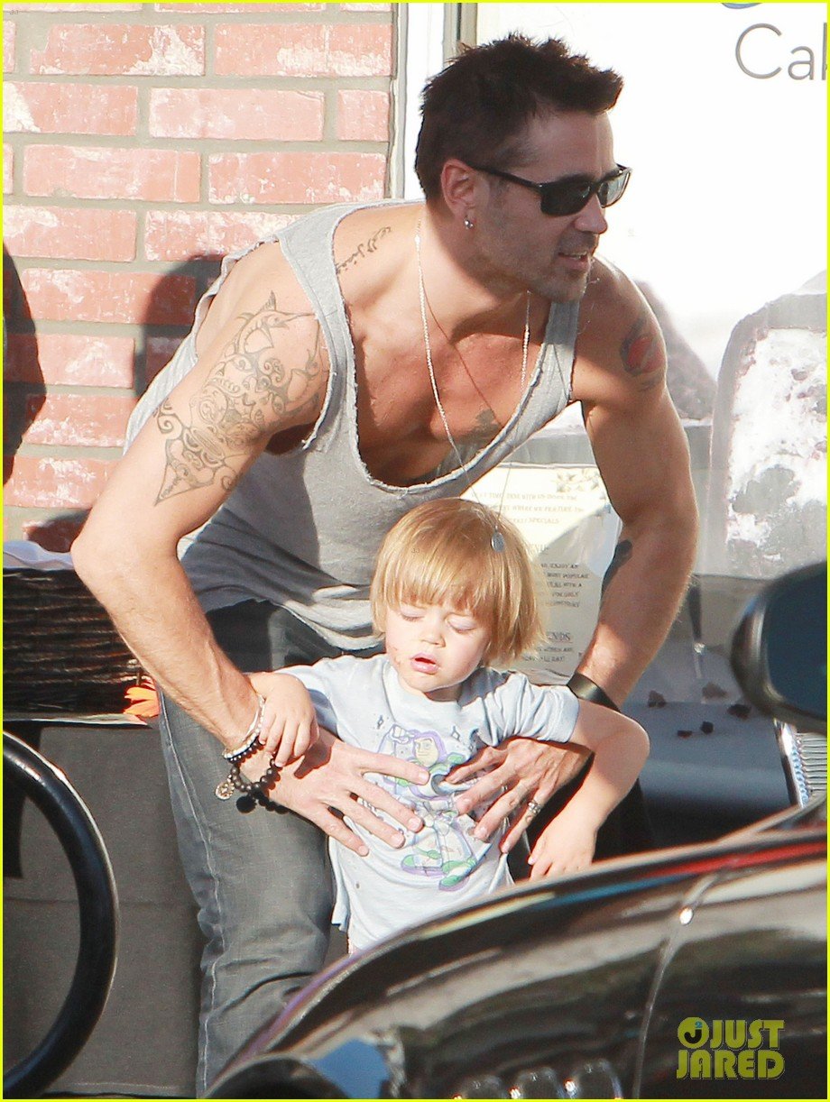 Colin Farrell: Ice Cream with Henry!: Photo 2705770 | Alicja Bachleda ...