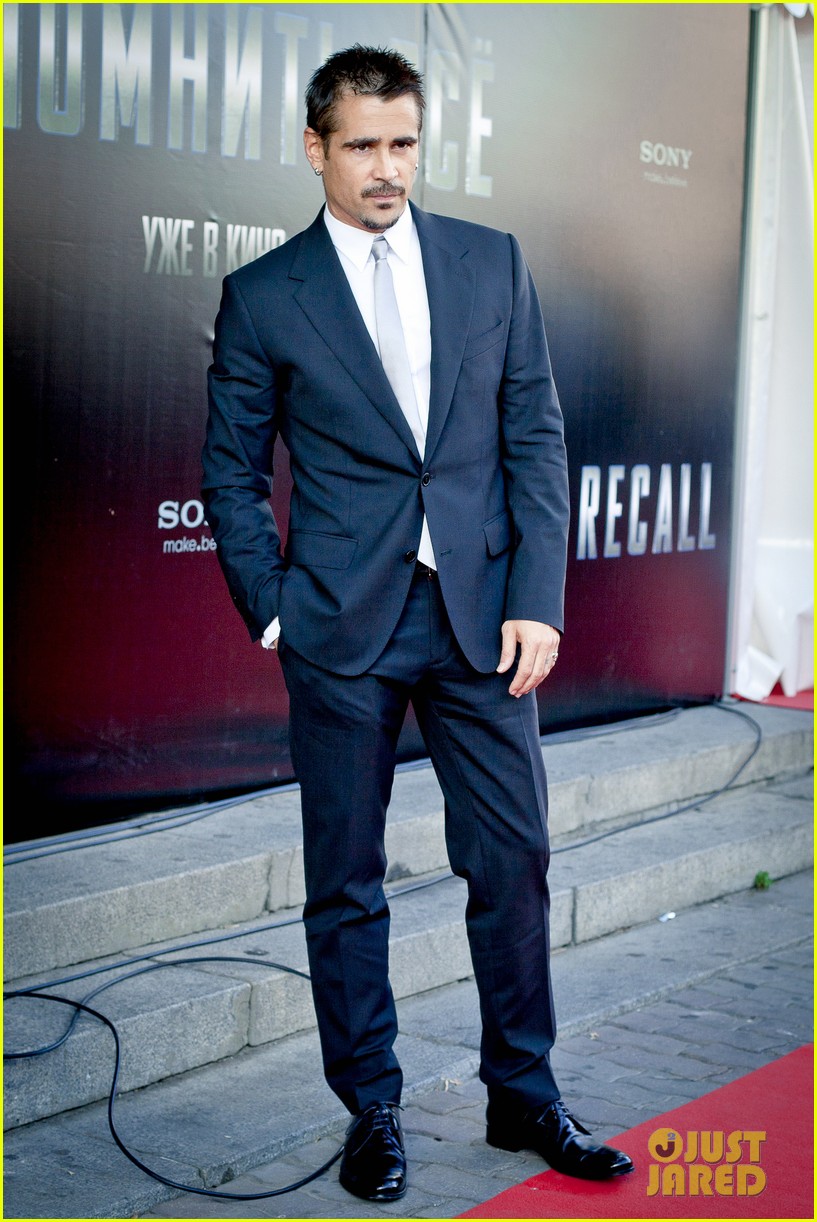 Colin Farrell: 'Total Recall' Moscow Premiere!: Photo 2699163 | Colin ...