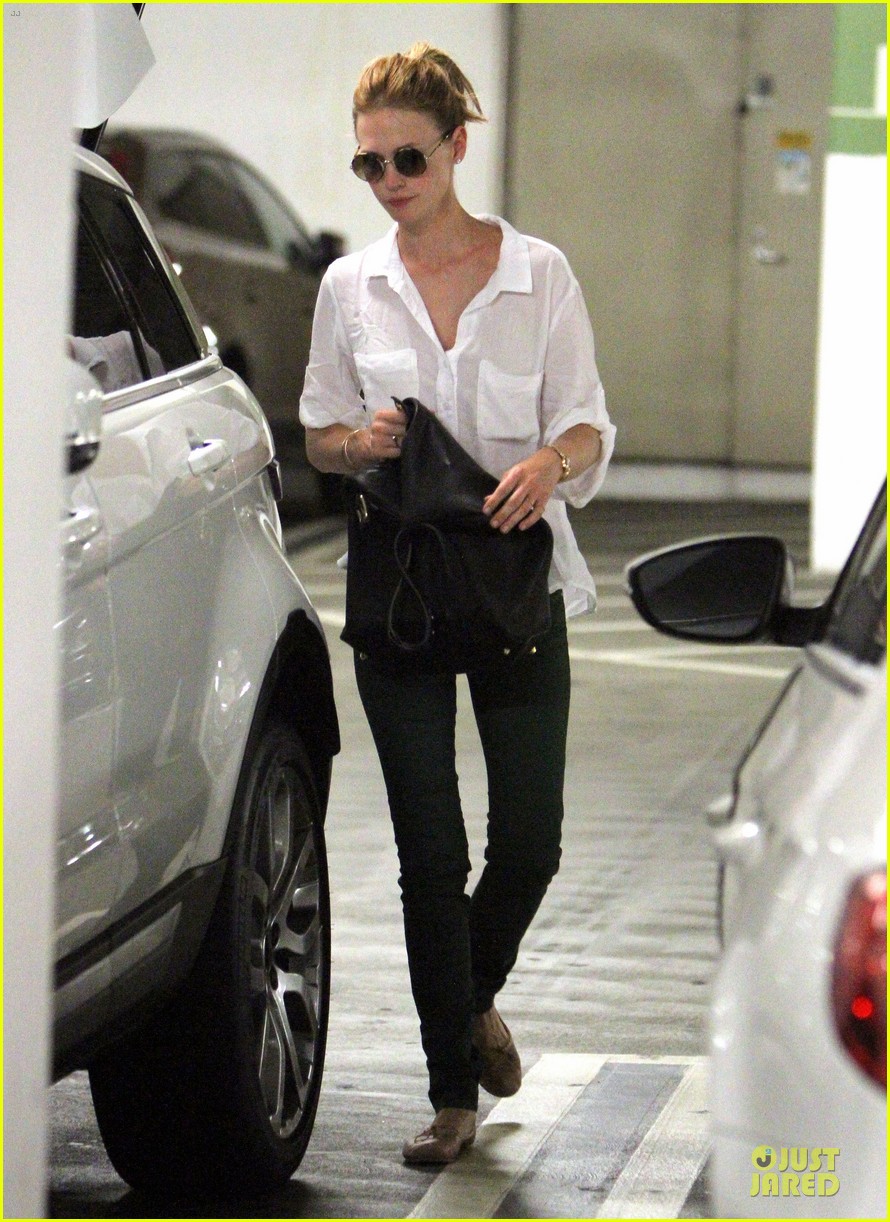 January Jones: Target-ing Xander in Green!: Photo 2707170 | Celebrity ...