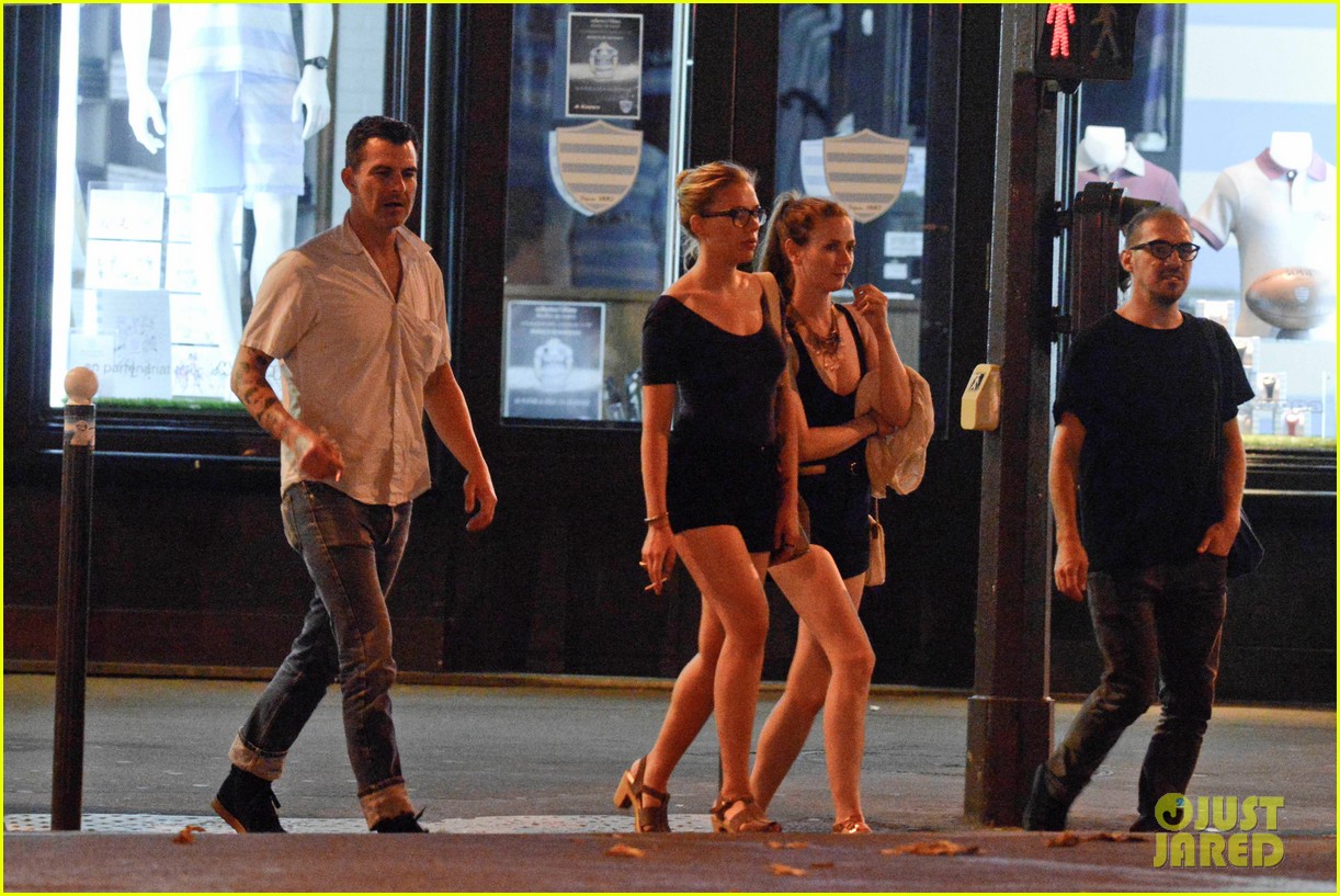 Scarlett Johansson & Nate Naylor: Schmuck Dinner in Paris!: Photo ...