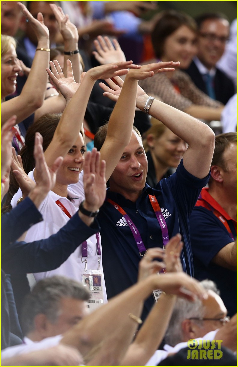 Duchess Kate & Prince William Celebrate Great Britain's Cycling Win at ...